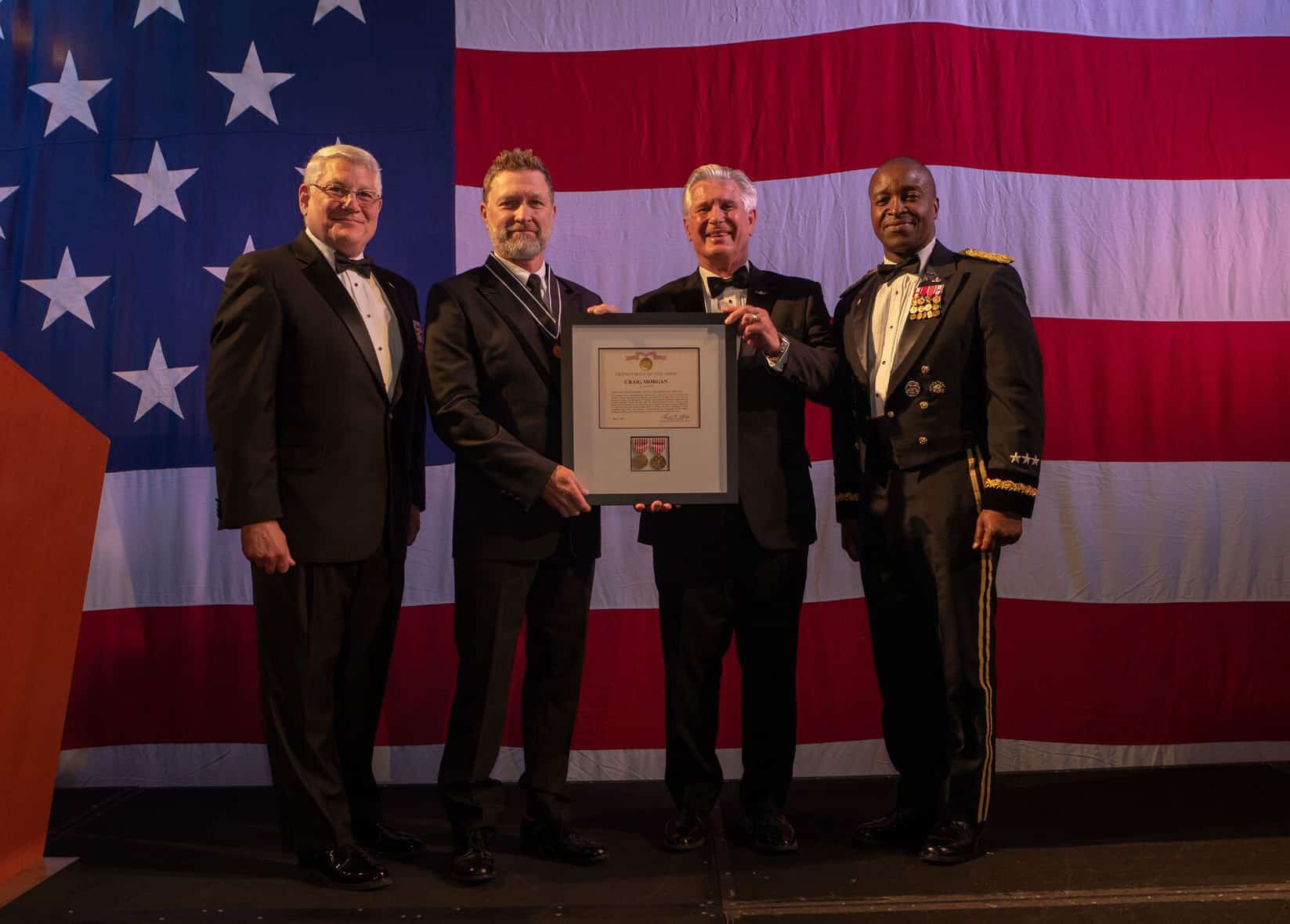 Craig Morgan Awarded Army’s Outstanding Civilian Service Medal ...