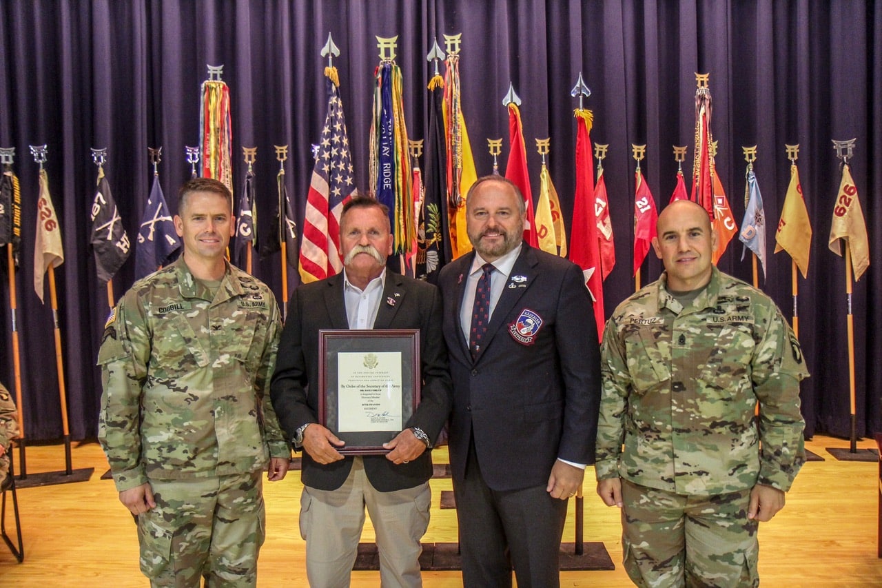 David Corlew Named Honorary Member Of The 187th Airborne Infantry ...