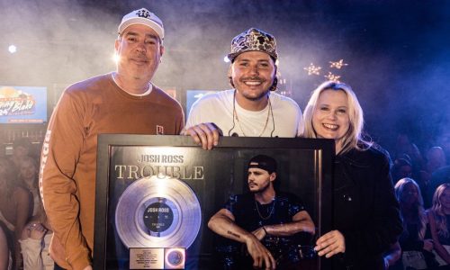 Josh Ross Celebrates Gold Record At Ole Red | Nashville.com