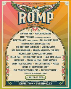 ROMP Bluegrass Festival Announces 2026 Lineup | Nashville.com