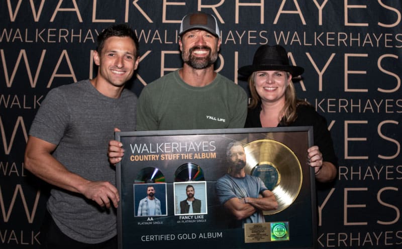 Walker Hayes Brings Home Some Platinum Hardware | Nashville.com