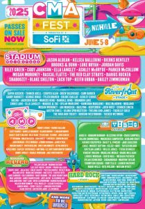 CMA Fest 2025 Tickets, 4 Day Pass > Nissan Stadium Nashville